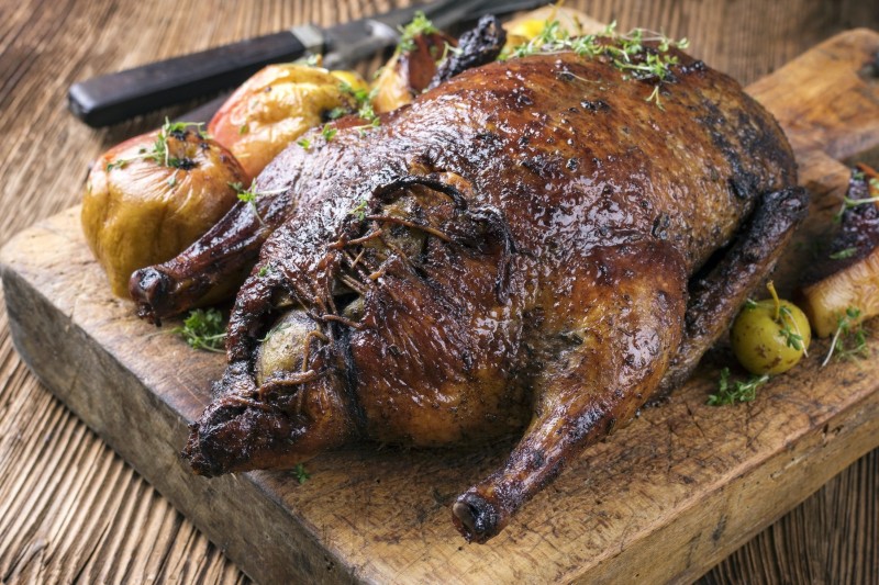 Apple Cider & Vermont Maple Braised Duck with Apple, Bacon & Cheddar ...