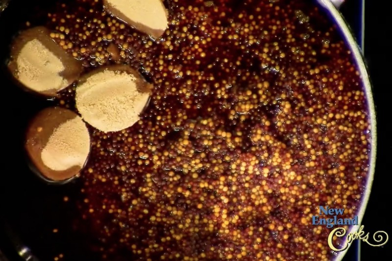 New England Cooks with Sandy and Tony - MBD Maple Stout Mustard by Chef ...